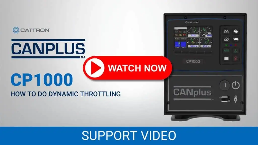 CANplus™ Control Advanced Throttling Capabilities Explained - Cattron