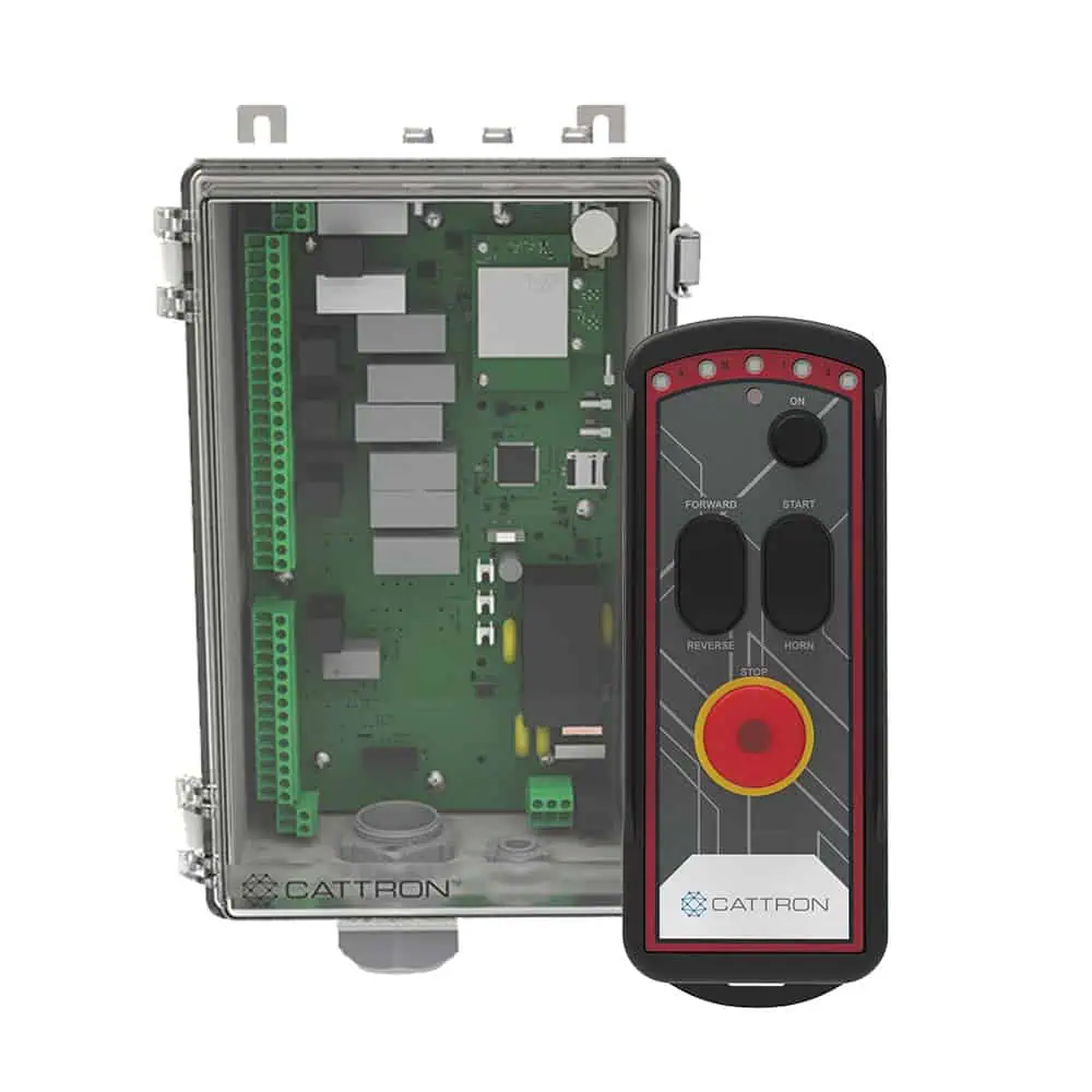 Safe-D-Stop™ Wireless E Stop, PL-d - Cattron